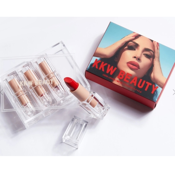 KKW Beauty | Makeup | 4 Lipsticks Set Kkw 4 Best Red Lipsticks | Poshmark